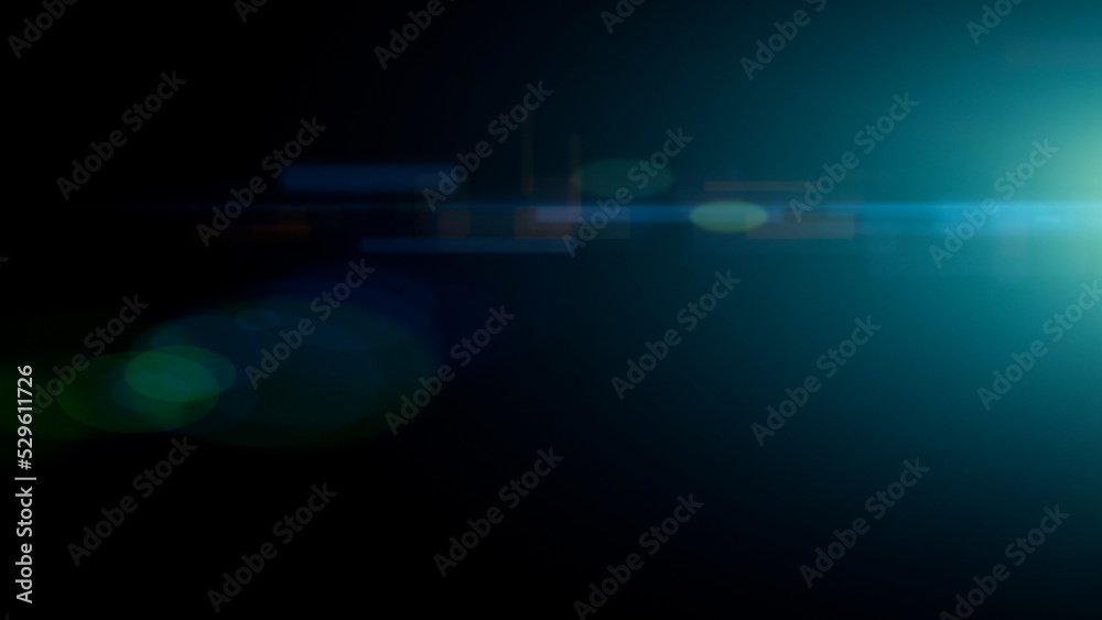 Anamorphic Light Leak Master Prime Lens Flares Glowing isolated on a ...