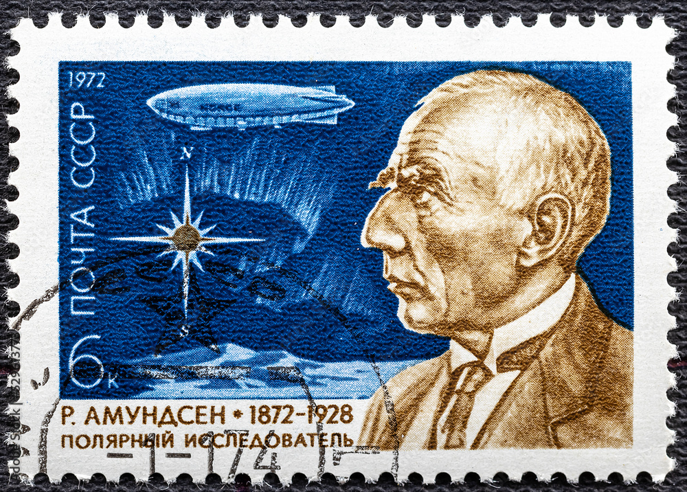 USSR-CIRCA 1972. Postage stamp printed in the USSR, featuring R ...
