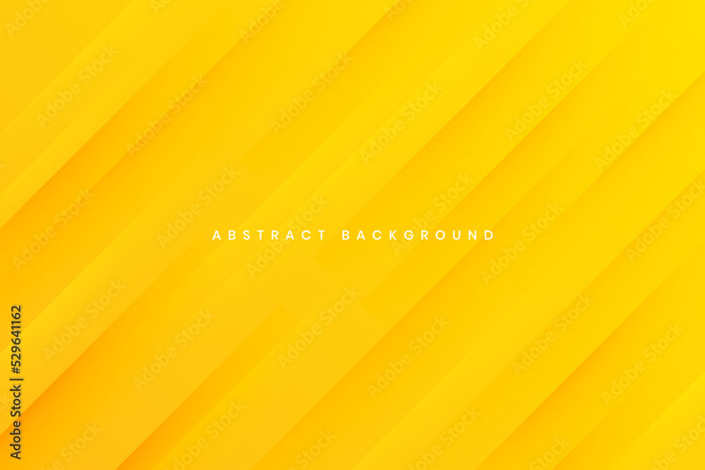 Yellow abstract geometric background Stock Vector | Adobe Stock