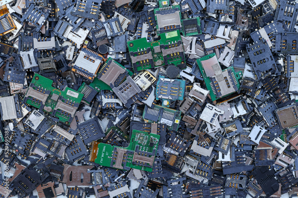 Many SIM card tray backgrounds and SD card trays are prepared for ...