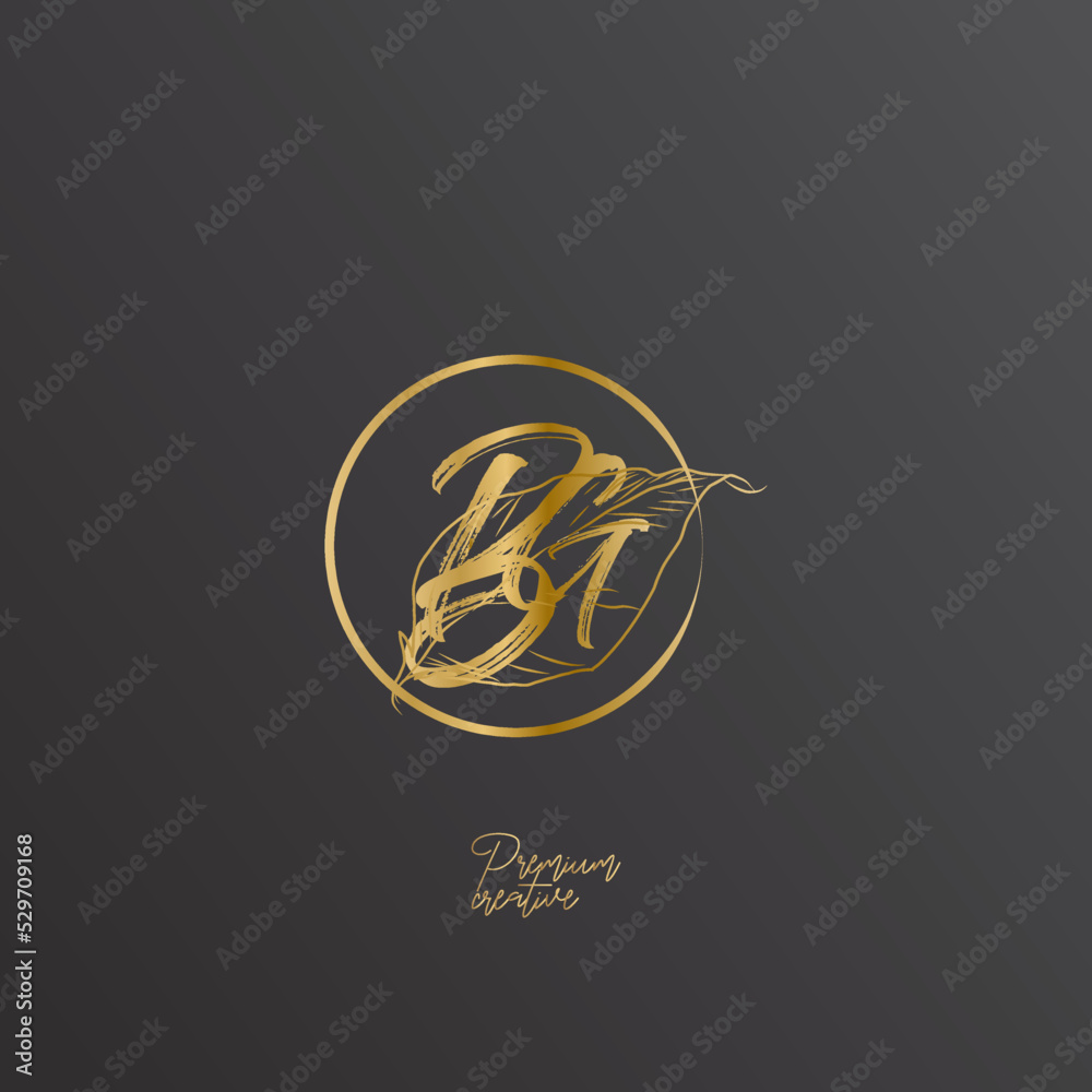 Logo Letter Icon Design Template Elements in Vector, letter logo Bg ...