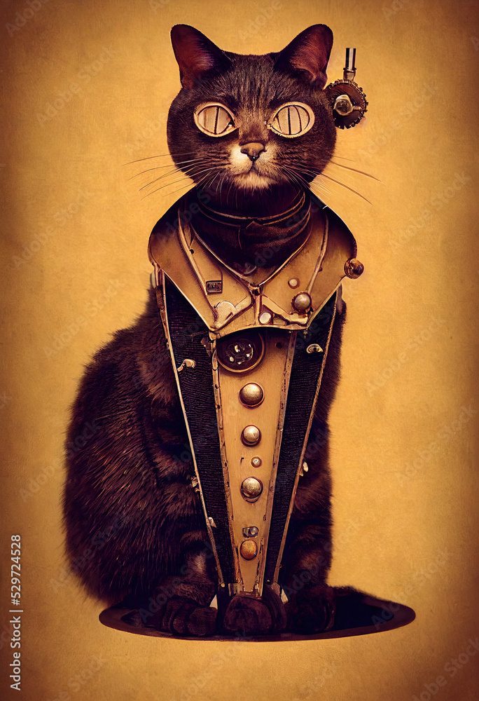 Steampunk Character Concept Art