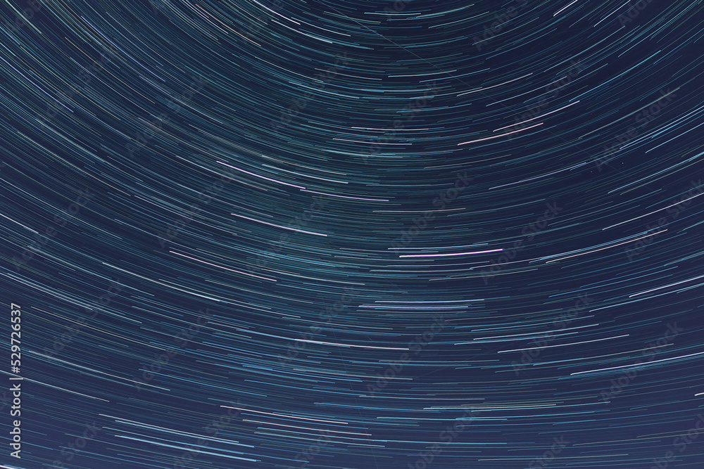 Starry night sky without clouds. Clear August night in southern Poland ...