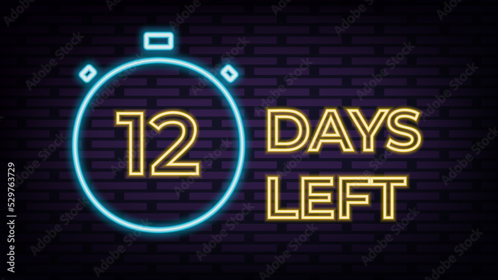 12 Days Left Countdown