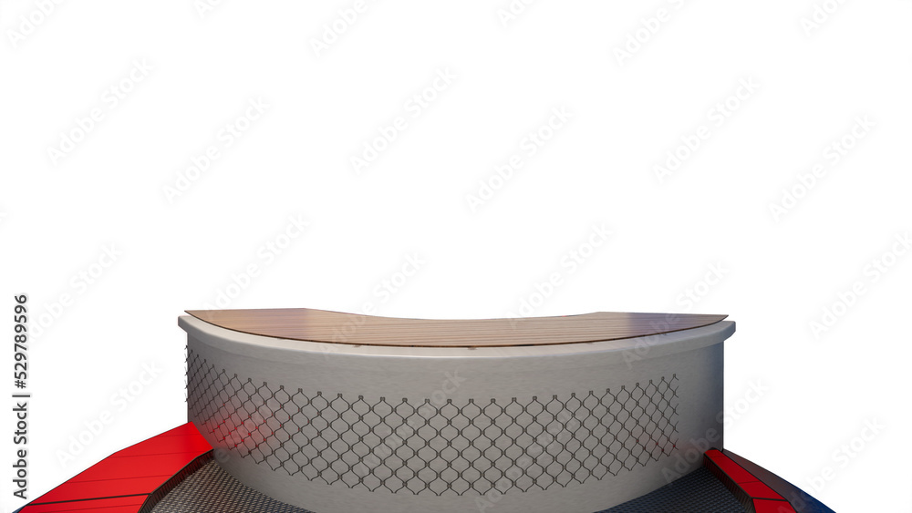 TV broadcast studio table Stock Illustration | Adobe Stock