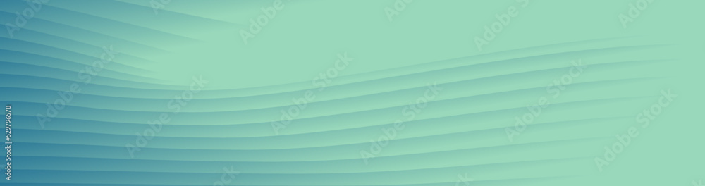 Abstract blue and green pastel color wave background. Vector ...