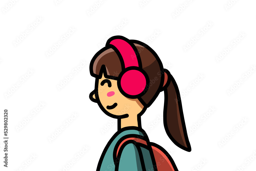 cartoon hand drawn illlustration Stock Illustration | Adobe Stock