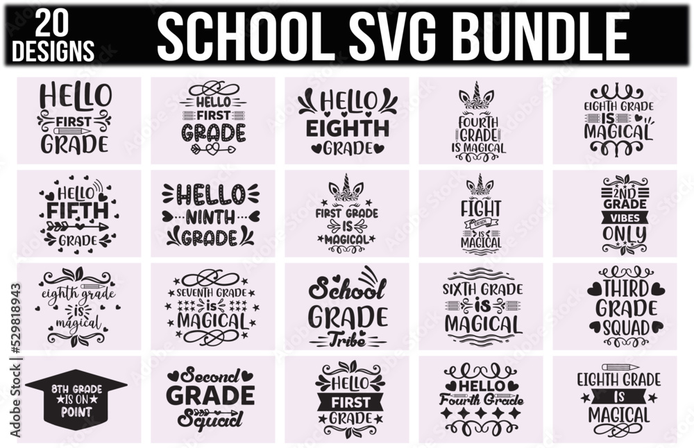 School svg bundle, School svg, School svg design, Shark School bundle ...