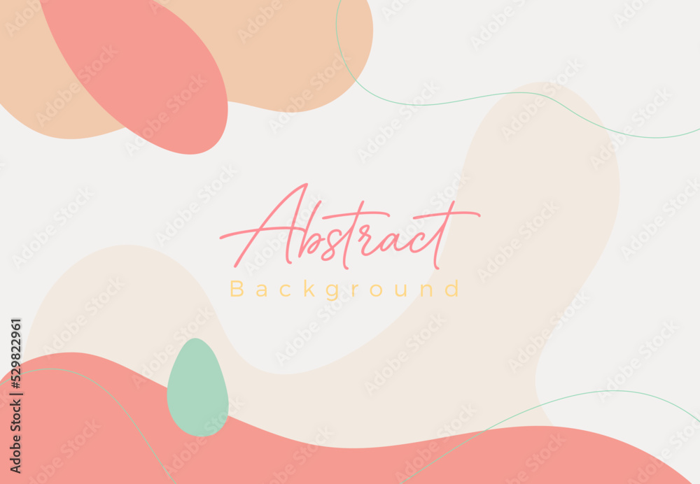 Playful Abstract Background Stock Vector | Adobe Stock