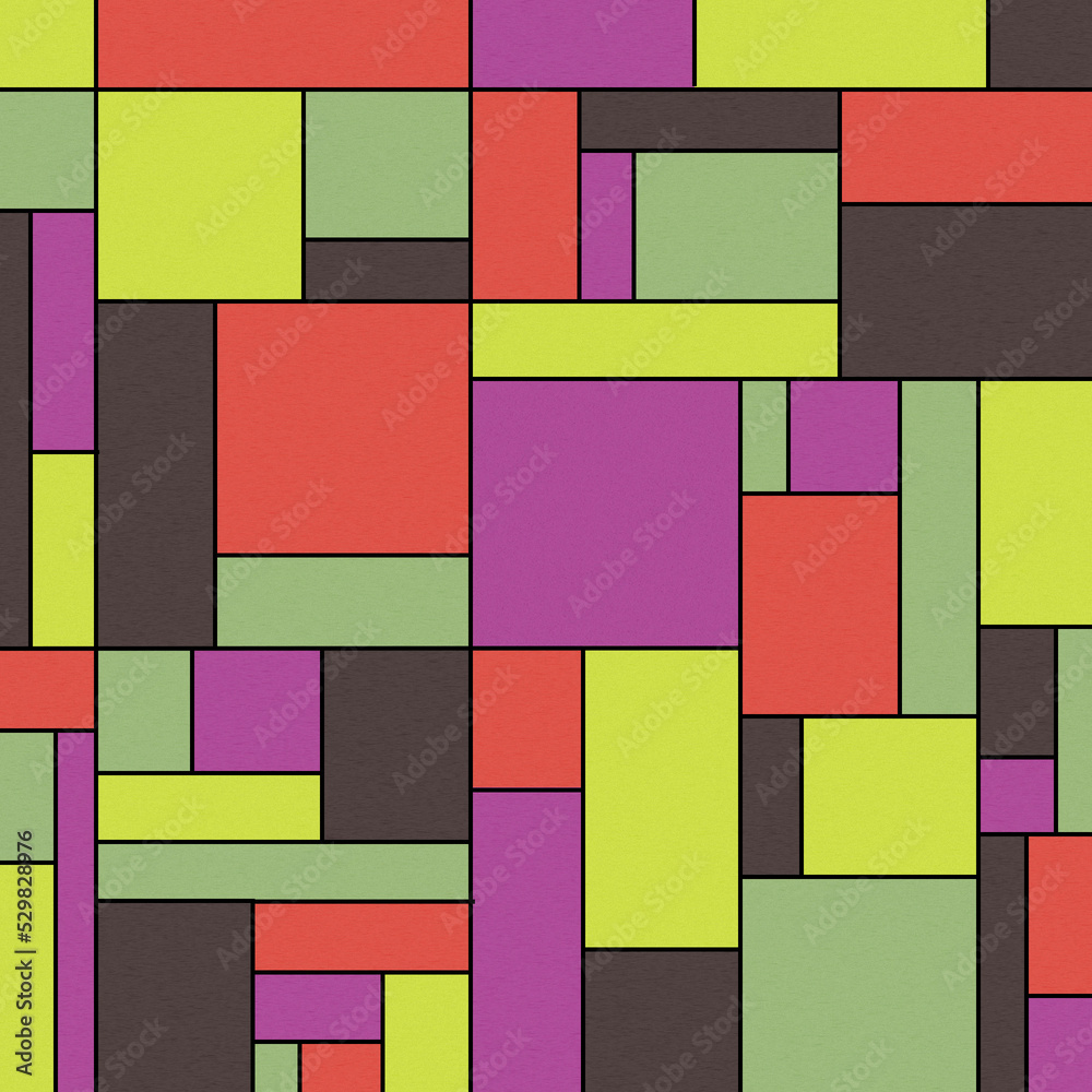 pattern, geometric, design, square, art, texture, seamless, vector ...