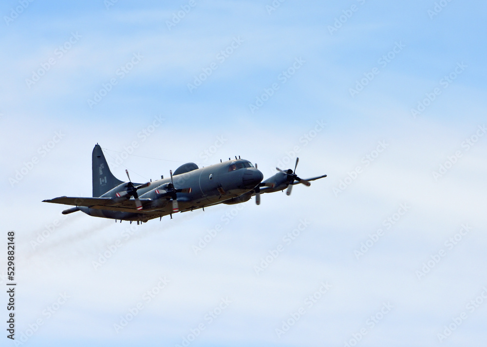 RCAF CP 140 Lockheed Aurora maritime patrol aircraft operated by the ...