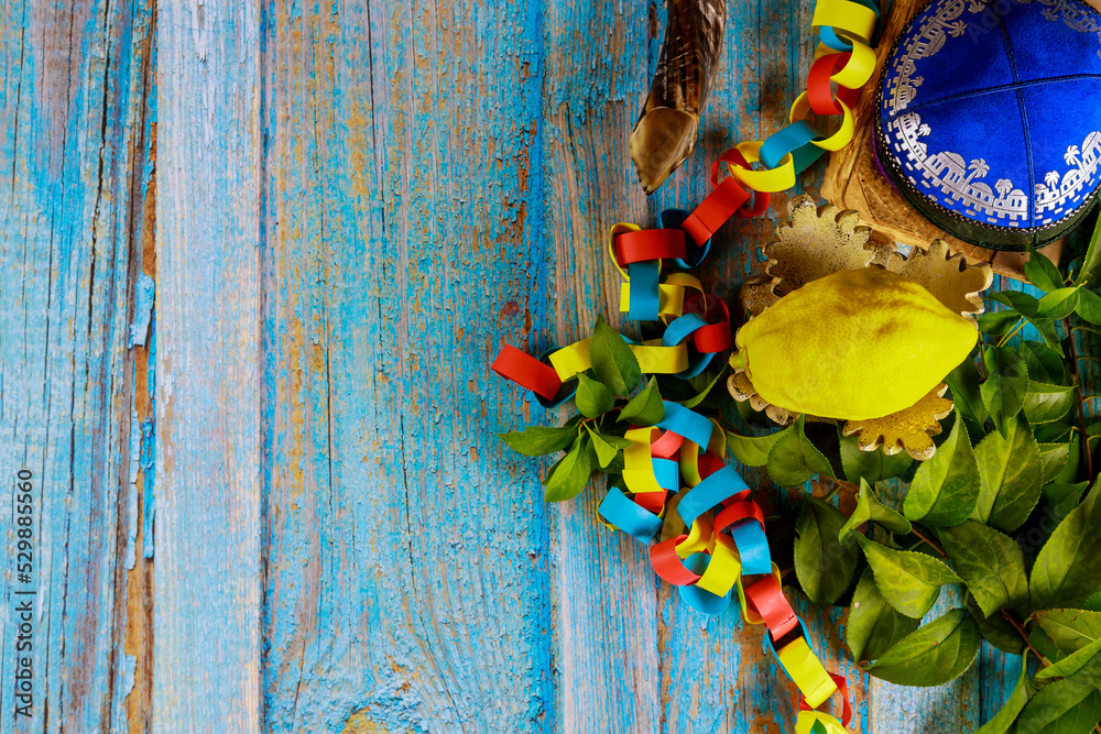 Jewish festival Tabernacles is known for etrog ritual citrus fruit ...