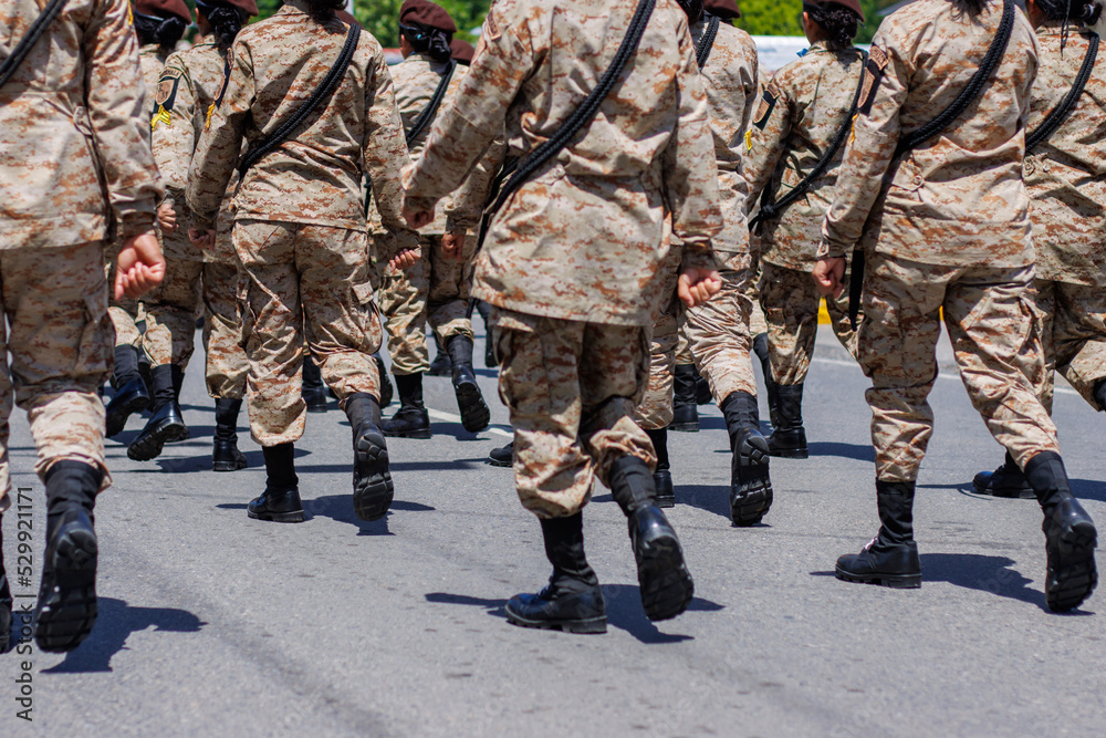 Fotografia do Stock: Militares de Guatemala, uniformes militares ...