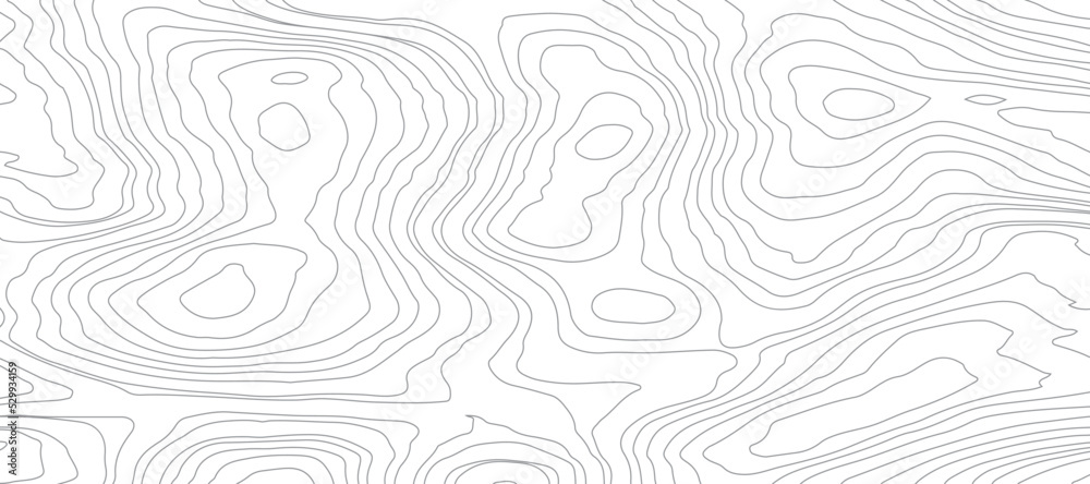 Topographic map patterns, topography line map. Vintage outdoors style ...