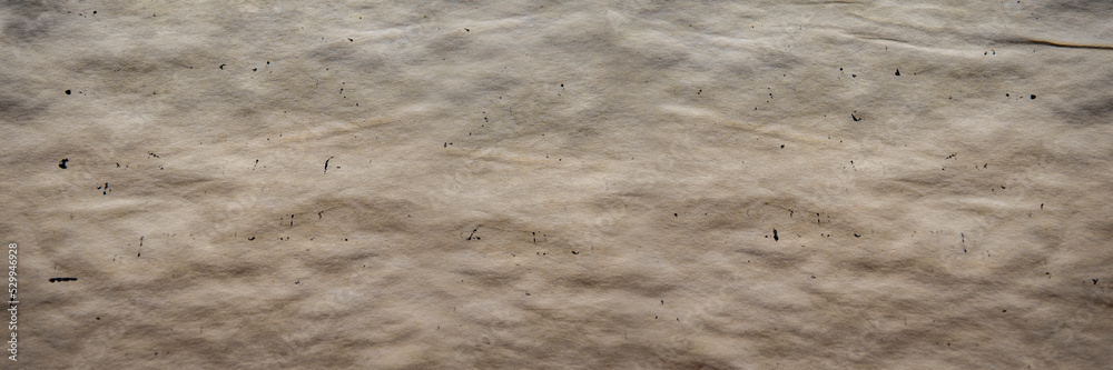 Vintage paper. Old paper with scuffs and folds. Old crumpled paper from ...