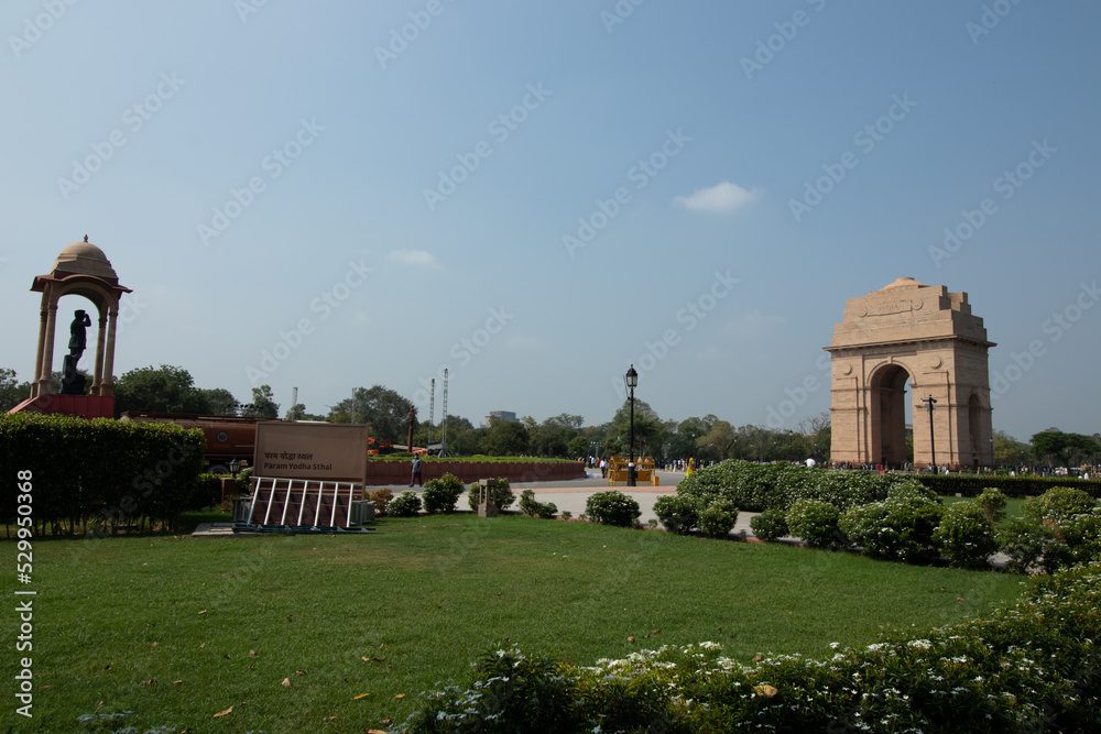 New Delhi, Delhi, India, 11 Sep 2022 - India Gate, Kartavya Path, Open ...