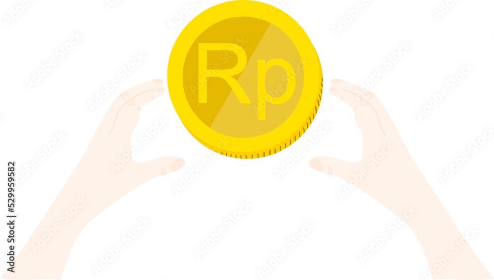 Indonesian flag hand drawn.indonesian rupiah hand drawn Stock ...