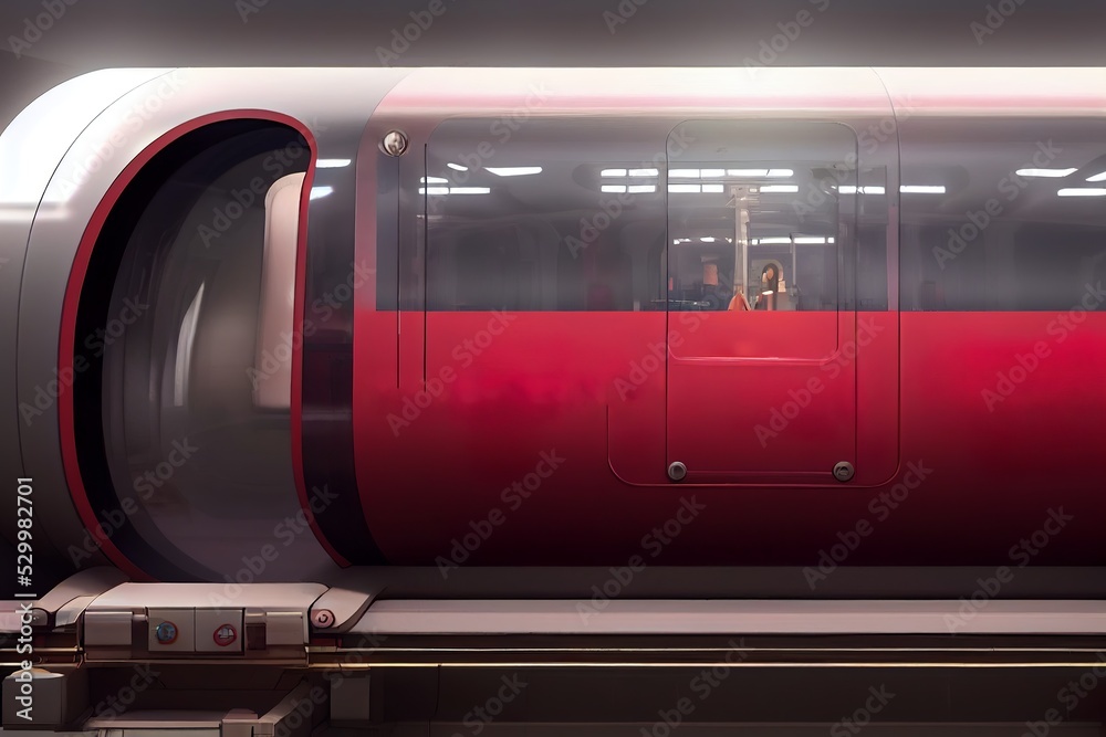 High-speed supersonic rail system, future transportation based on ...