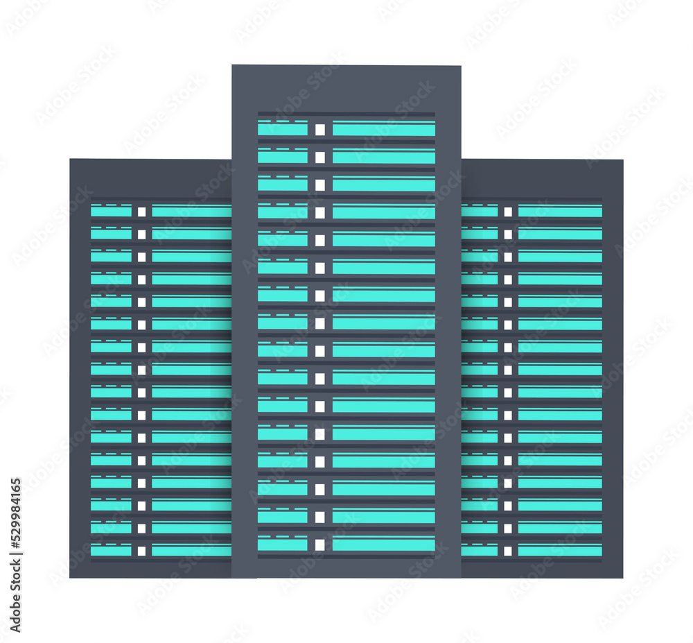 Data center. Mainframe service concept banner, server rack. Server room ... Data center. Mainframe service concept banner, server rack. Server room ...
