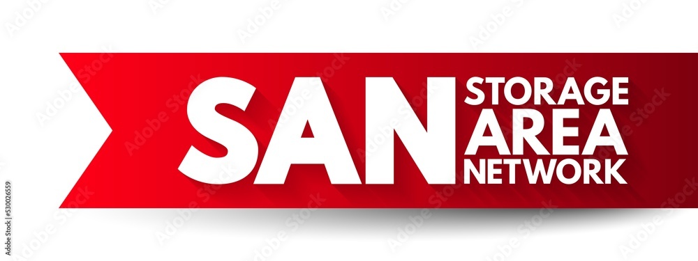 SAN Storage Area Network - computer network which provides access to ...
