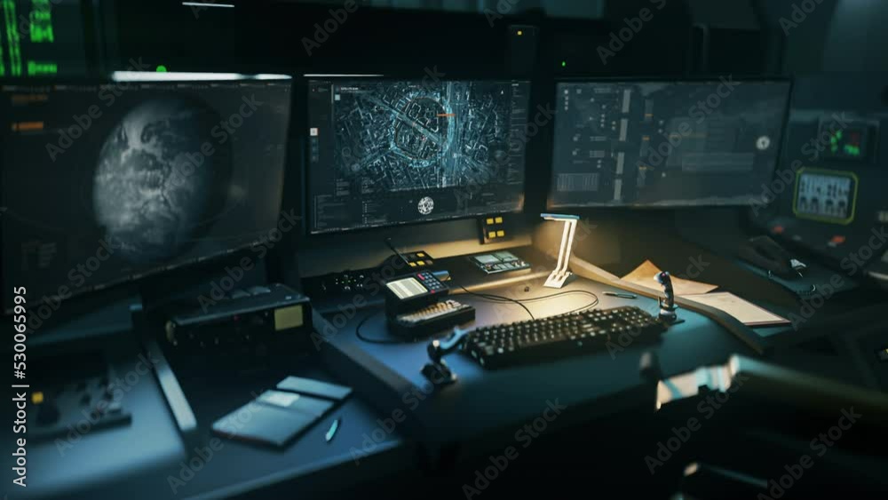 Location tracking scanner used by the military in the modern control ...