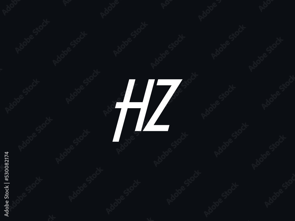 HZ Logo Letter, Creative Hz Logo Icon Vector Image Design For You Stock ...