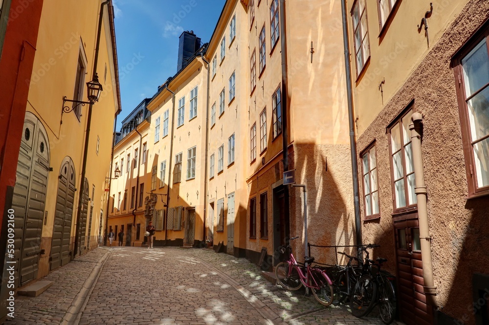 Gamla Stan, cœur historique de Stockholm, capitale de la suède Stock ...