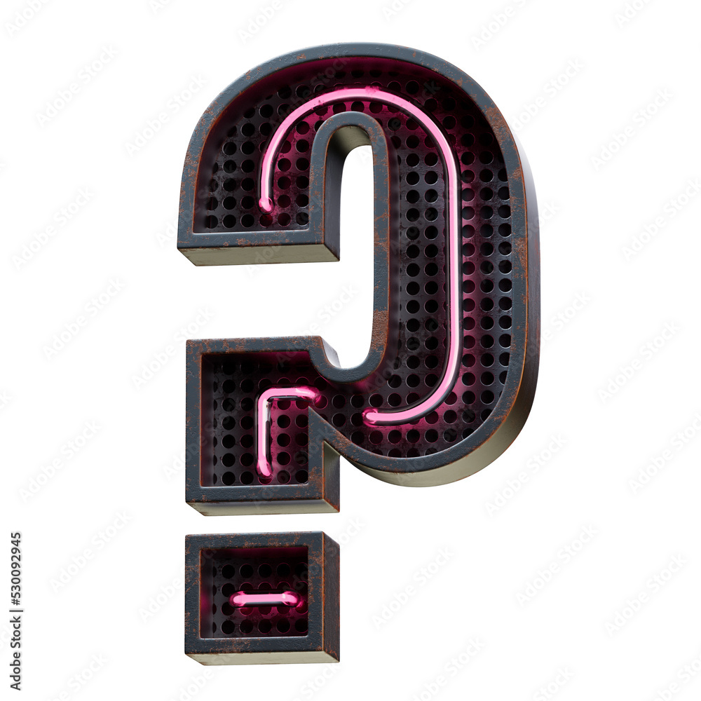 ภาพประกอบสต็อก Transparent Backgrounds Mock-up.3D illustration of Pink ...