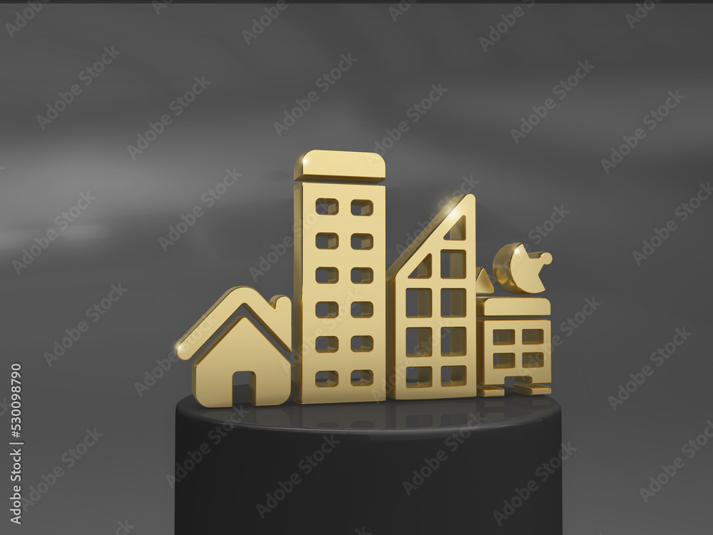 City of Modern Building and houses. Sustainable Cities and Communities ...
