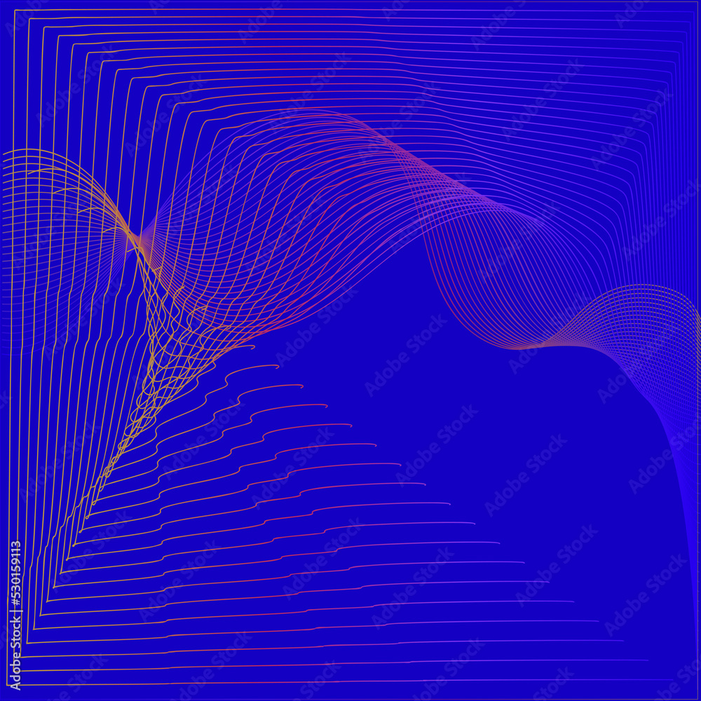 background in the form of an abstract wave, with a gradient from white ...