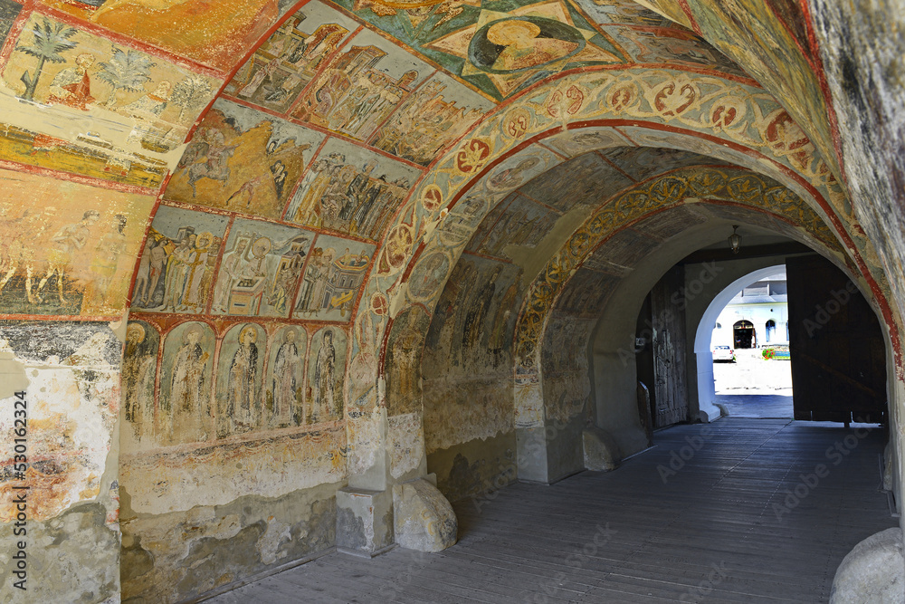 Neamt Monastery, Romanian Orthodox religious settlement, one of the ...
