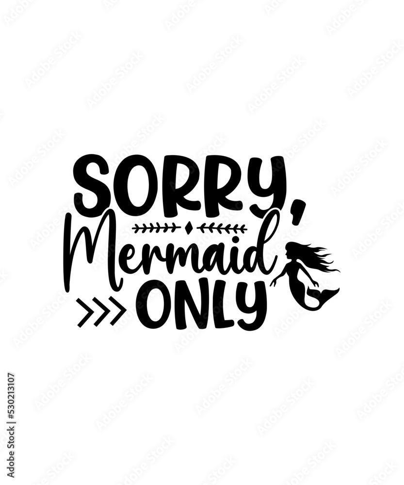 Mermaid SVG Bundle, dxf, eps, png, Mermaid svg, Mermaid Tail svg, Beach ...