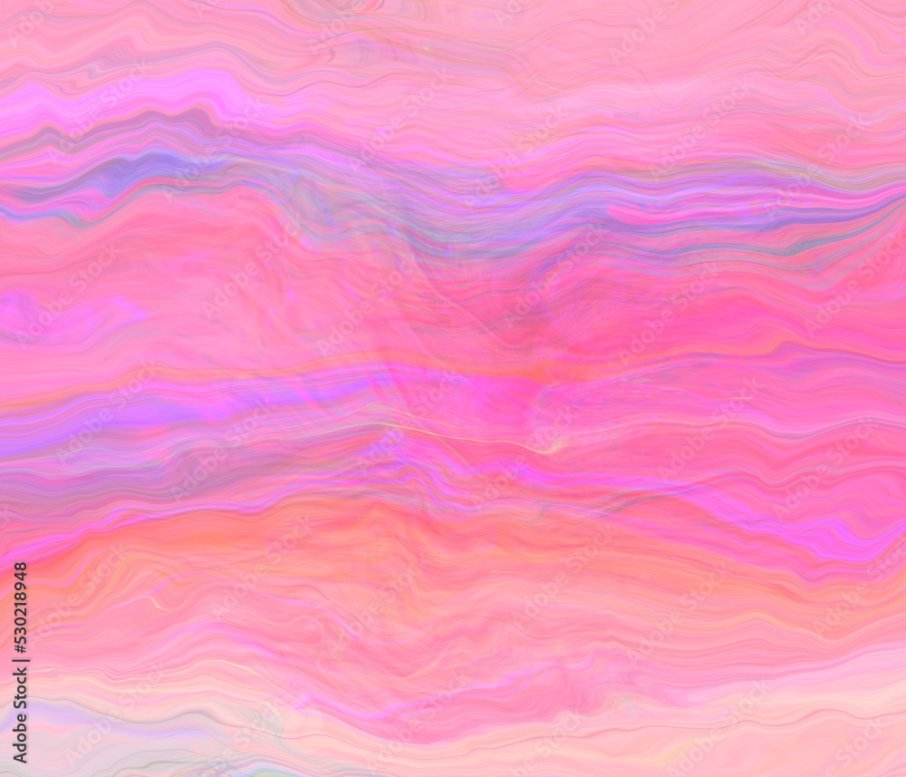 Aesthetic colorful abstract background with waves Stock Illustration ...