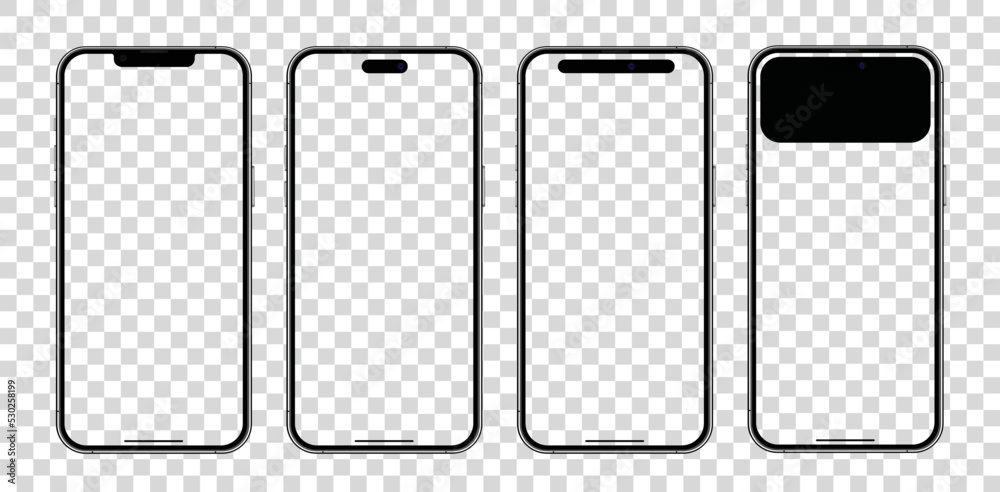 Iphone Template Transparent Png