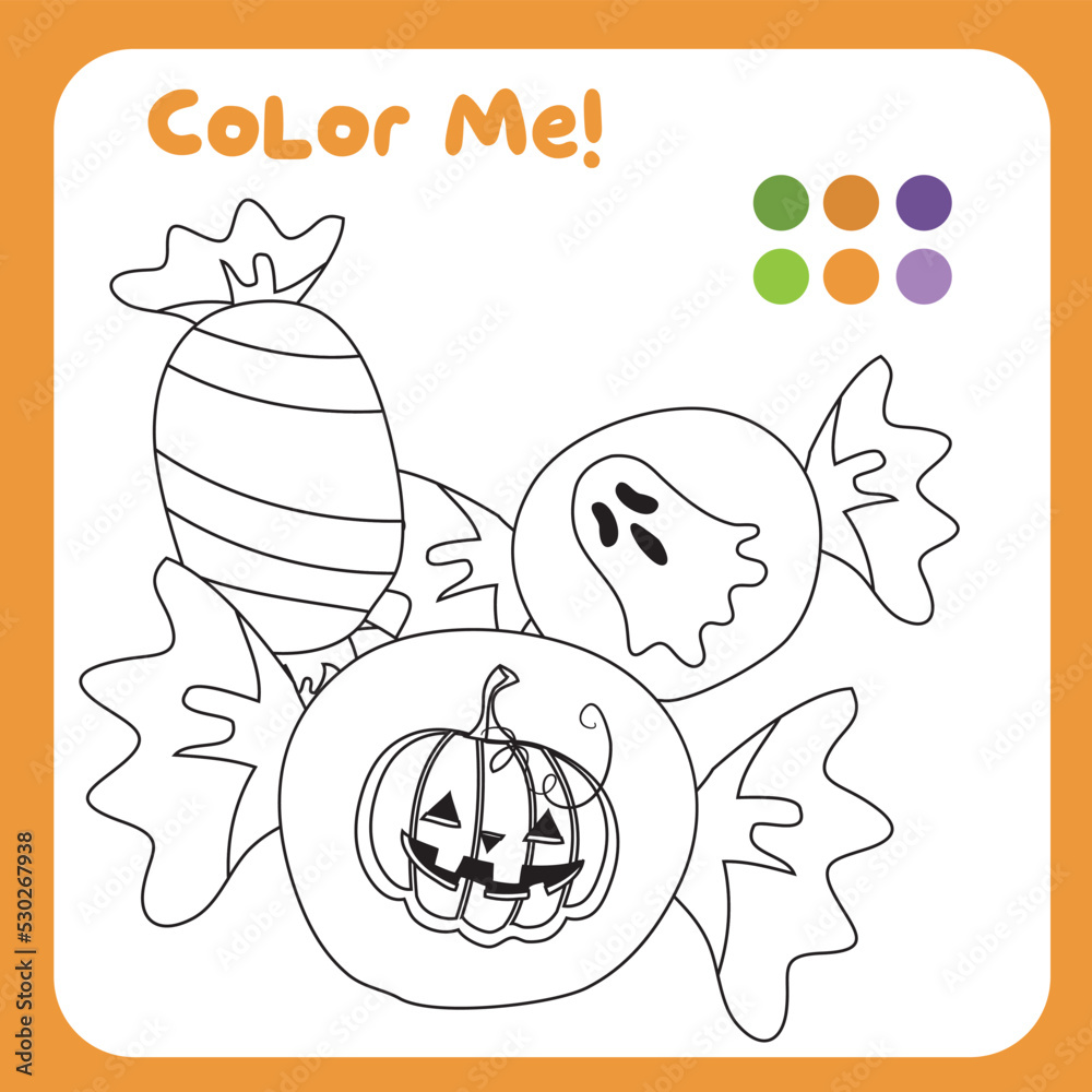 Coloring page. Coloring page Halloween edition. Fun activity for kids ...