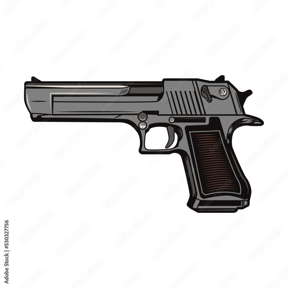 Black mafia and gangsters flat illustration. Colored retro bandit ...