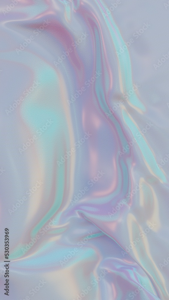 Pearlescent background with fabric texture, 3D rendering, 16x9 vertical ...