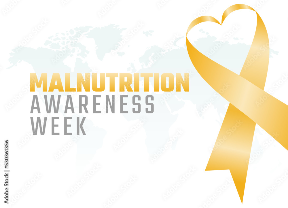 vector graphic of malnutrition awareness week good for malnutrition ...