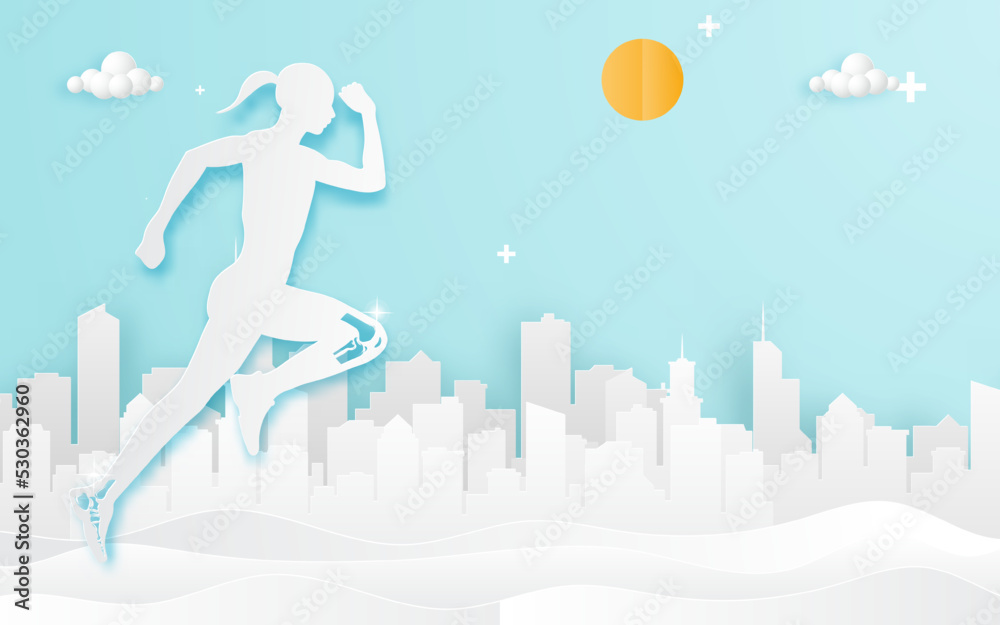 An illustration of injury inflicted during running There are orthopedic ...