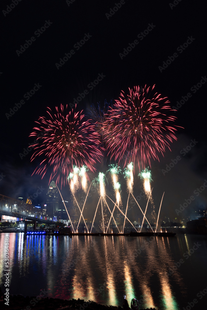 The 2022 Western & Southern/WEBN Fireworks displayed an explosive and ...