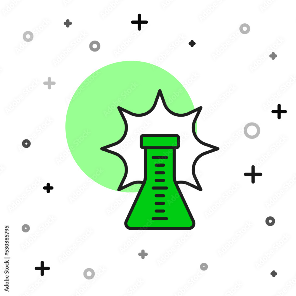 Chemical Explosion Clipart