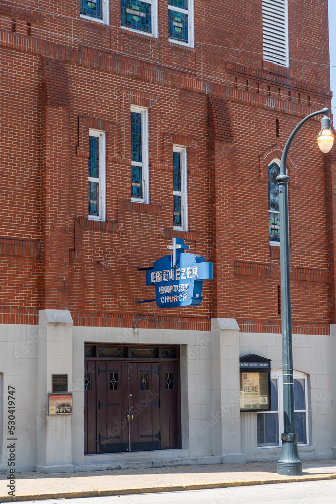 Martin Luther King Jr. National Historical Park in Atlanta, Georgia ...