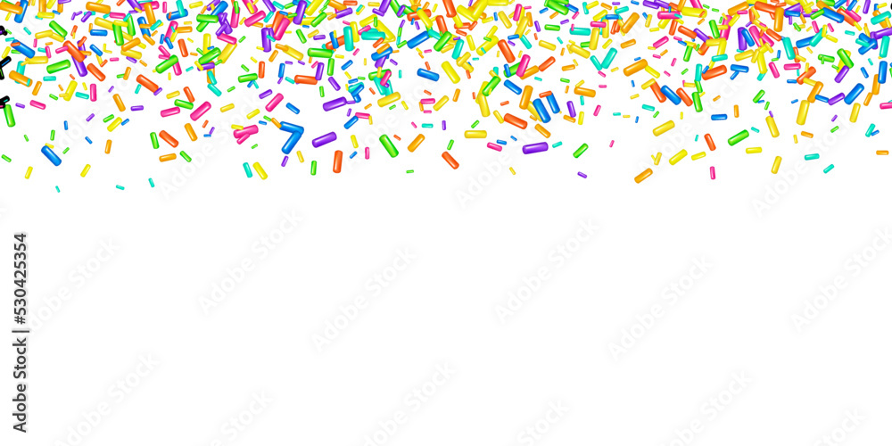 Sprinkle with grains of desserts. Seamless abstract pattern with ...