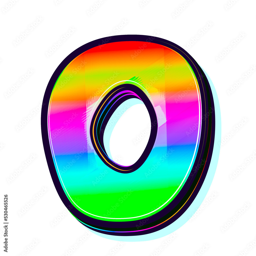 Jungle King alphabet rainbow font colorful alphabet ,0. design for ...