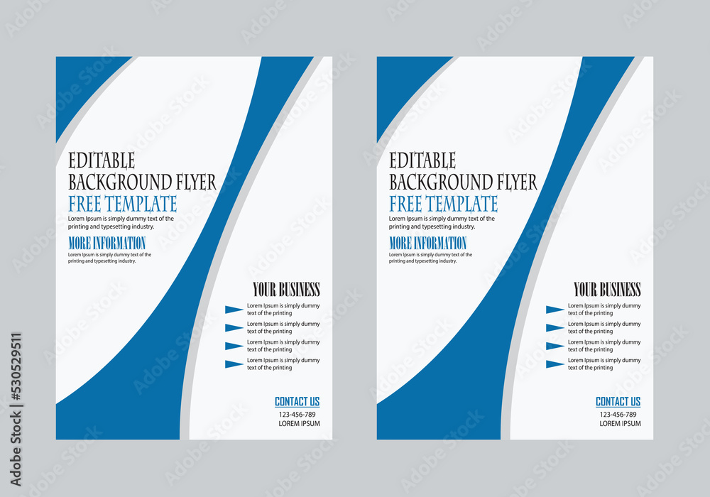 simple letterhead design. creative modern letter head design Stock ...