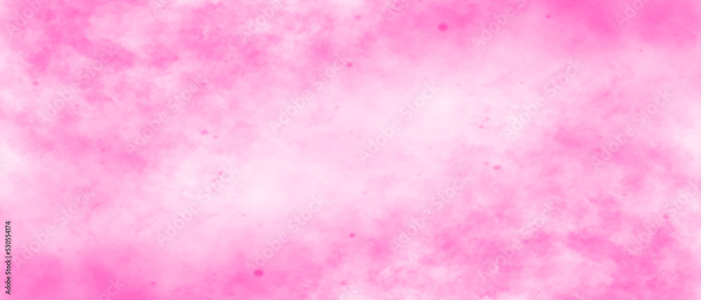 Pink background with space. Fantasy smooth light pink watercolor paper ...