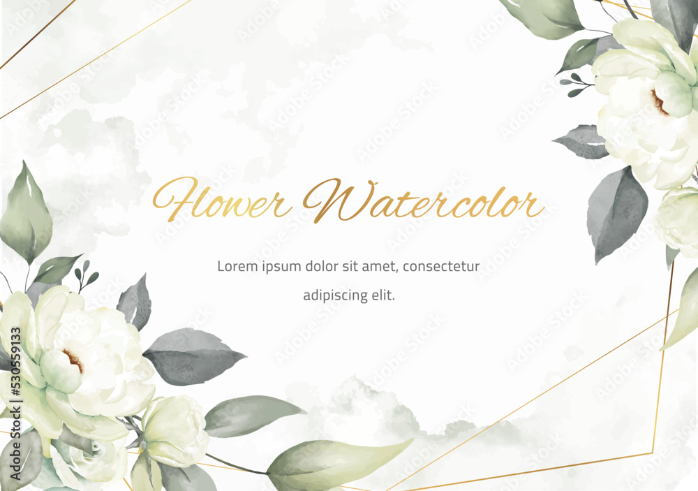 White Rose Wedding Background