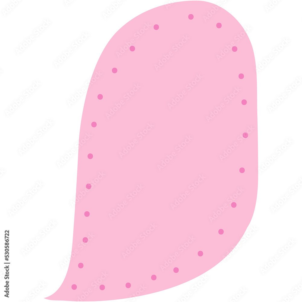 Speech bubble. Transparent PNG clipart for design Stock Illustration ...