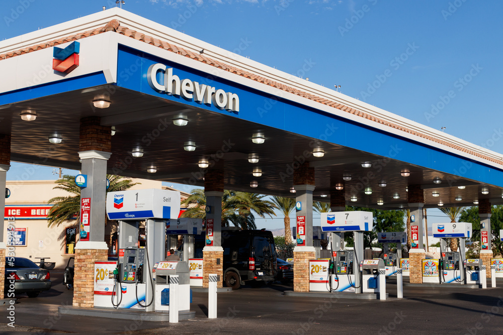 Chevron Retail Gas Station. Chevron traces its roots to the Standard ...