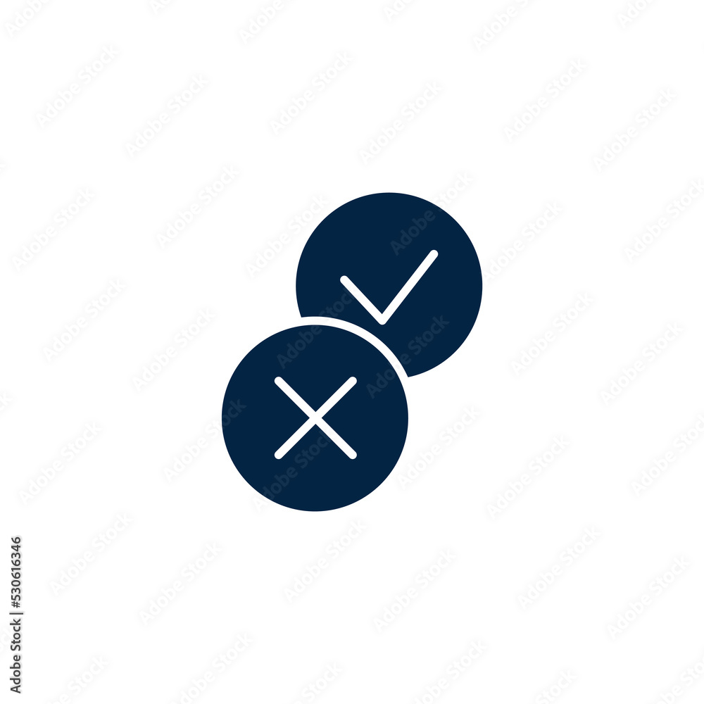 Checkmark line icon. Simple element illustration. Checkmark concept outline symbol design. Stock ...